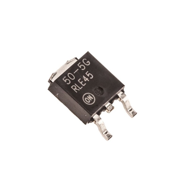 LP2950CDT-5.0G, 50-5G, LDO Regulator Pos 5V 0.1A TO-252