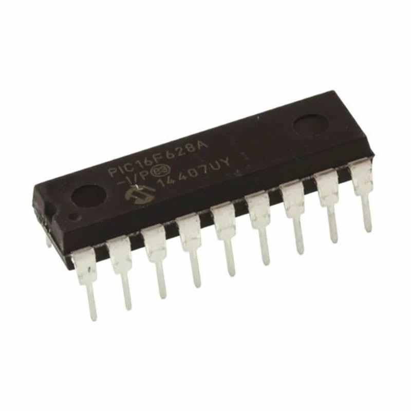 PIC16F628A-I/P 224B RAM 3.5kB Flash 8-Bit CMOS Microcontroller DIP-18