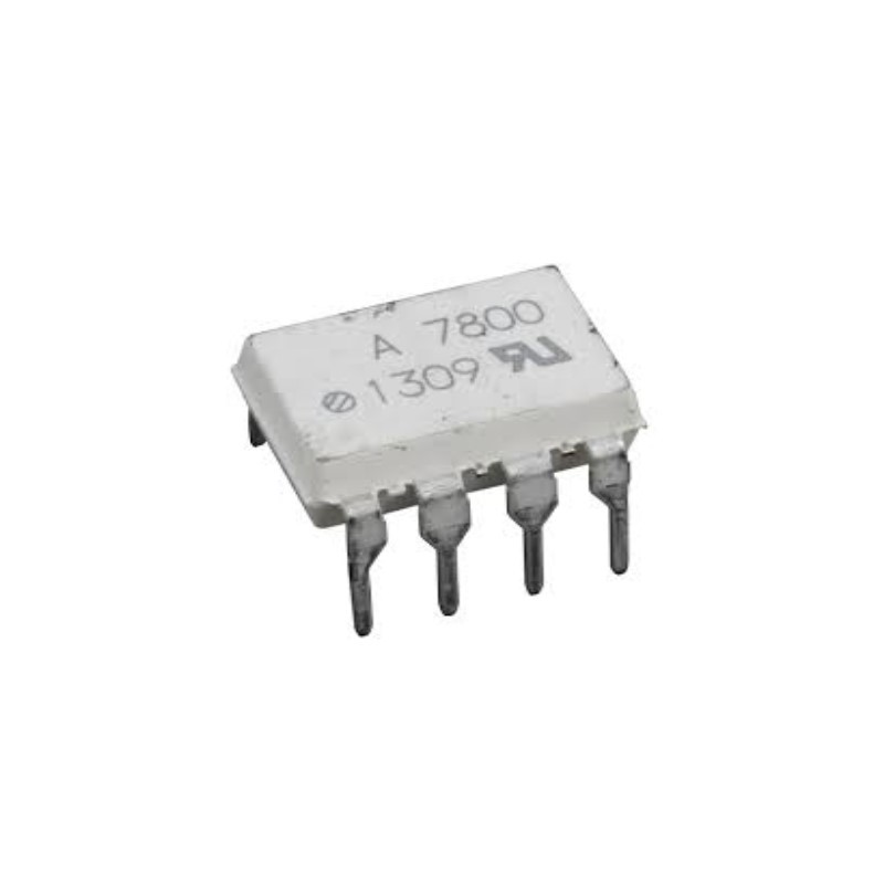 HCPL-7800-000E, A7800, HCPL7800, 4.5-5.5V 100KHz 3.75kV DIP-8 İzolasyon Op-Amp