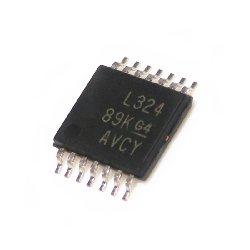 LM324PWR, L324, IC OPAMP GP 1.3MHZ TSSOP-14