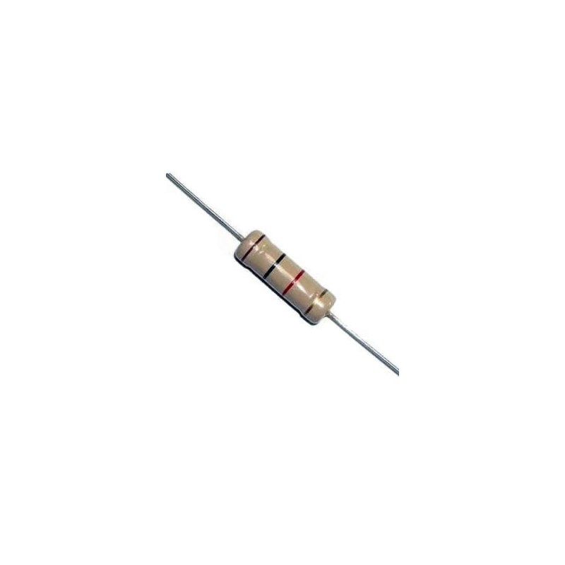 5.6K Ohm 2W %5 Karbon Direnç, (5K6 2W)