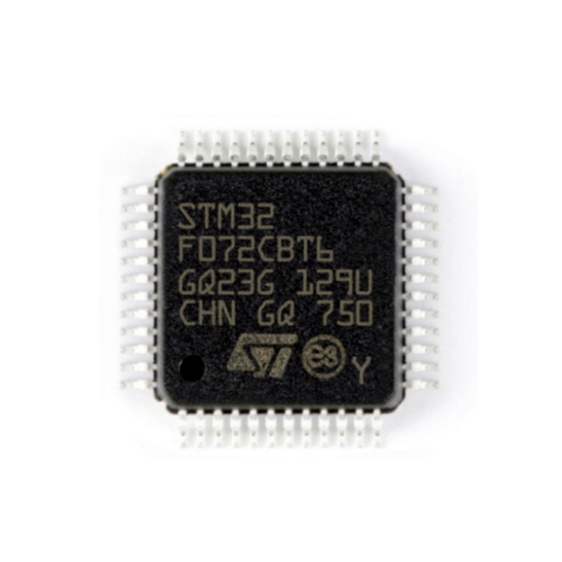 STM32F072CBT6, ARM 32bit MCU, 128KB Flash, LQFP-48 SMD Mikrodenetleyici