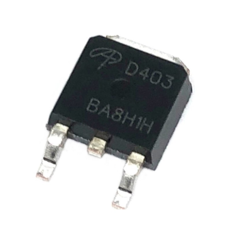 AOD403, D403, P-Channel 30V 15A TO-252 SMD Mosfet Transistör
