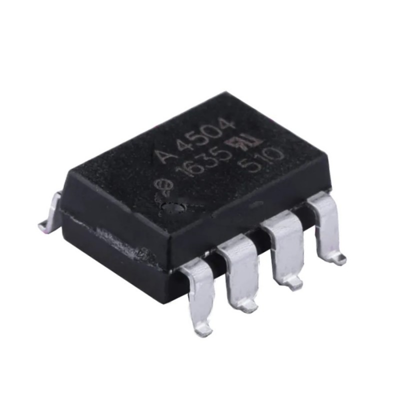 HCPL-4504-500E, A4504 1-Ch DC-Out SMD-8 Optokuplör