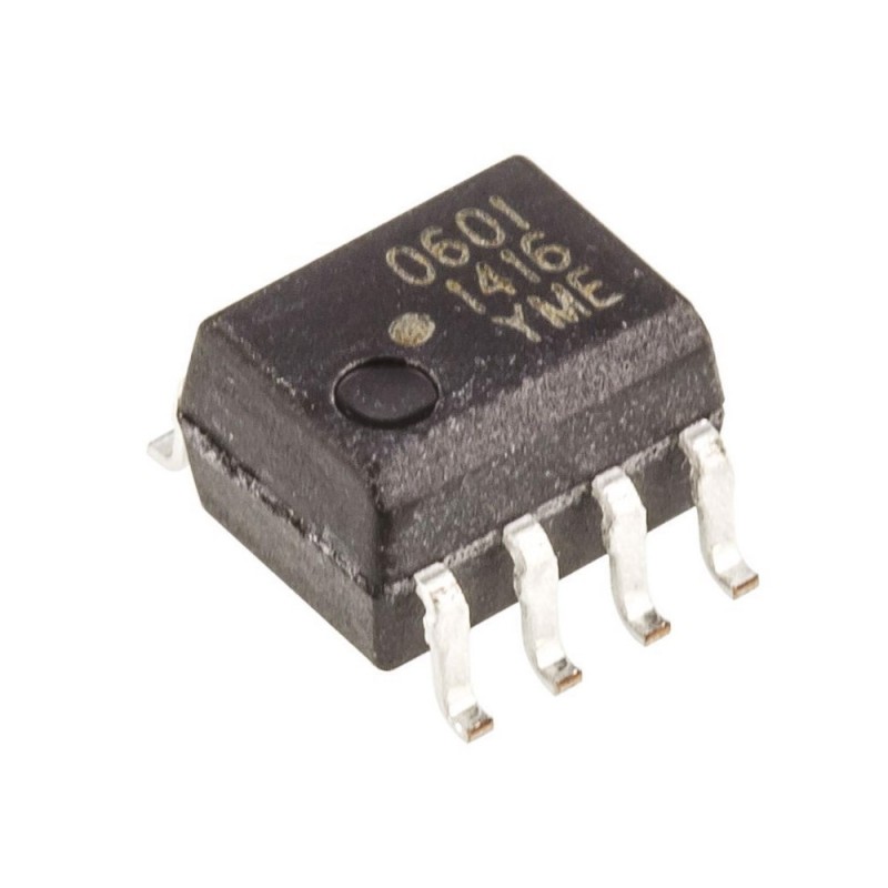 HCPL0601R2, HCPL0601, HCPL-0601, 601 Optokuplör Logic-Out Open Collector DC-IN 1-CH SO-8