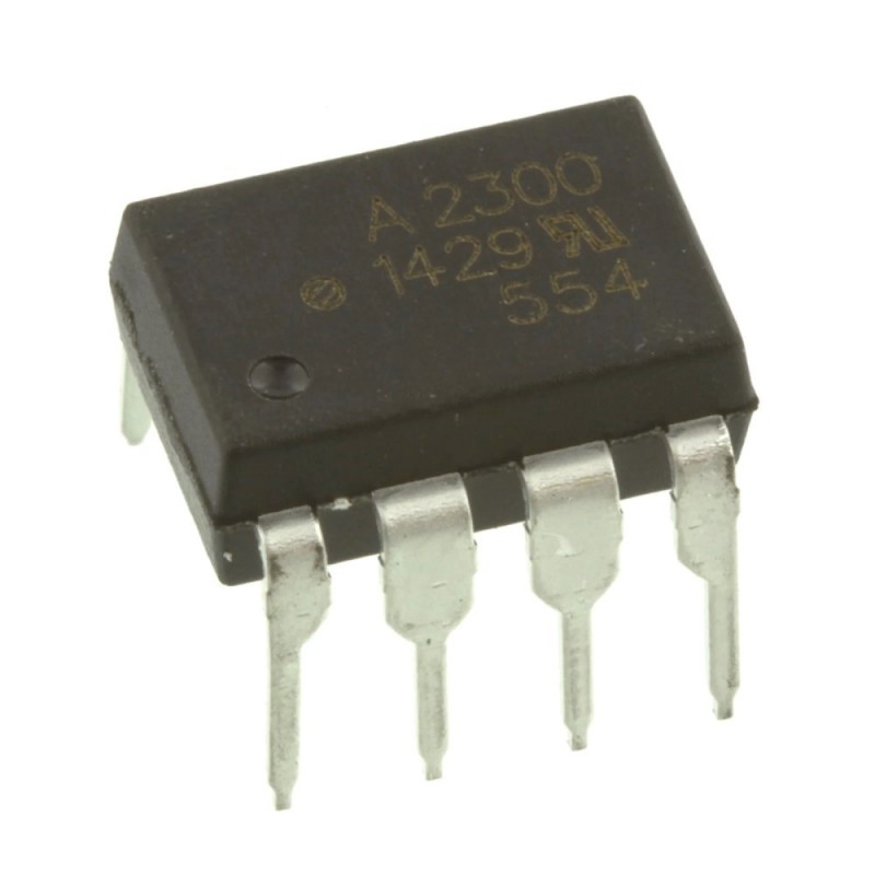 HCPL-2300-000E, HCPL-2300, A2300, Logic-Out DC-IN 1-CH Opto, DIP-8