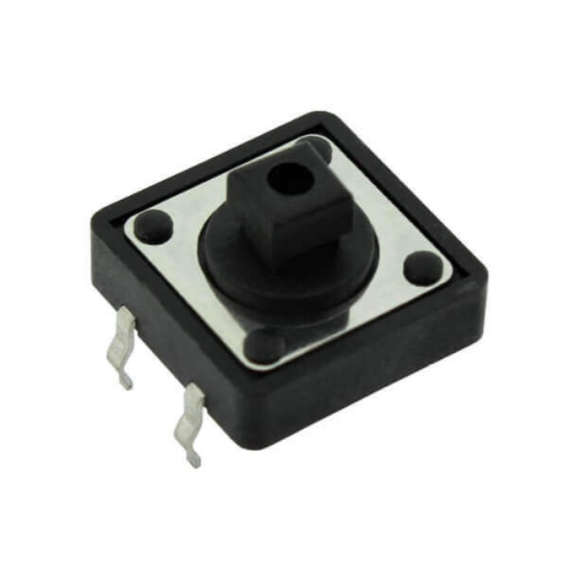 12x12mm 7.30mm SPST-NO V/T Tact Switch