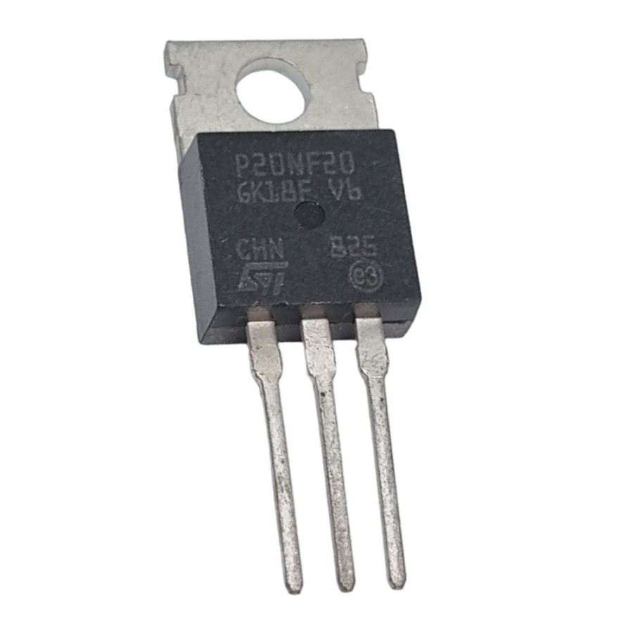 STP20NF20, P20NF20, 200V 18A 0.10Ω TO-220 Mosfet Transistör