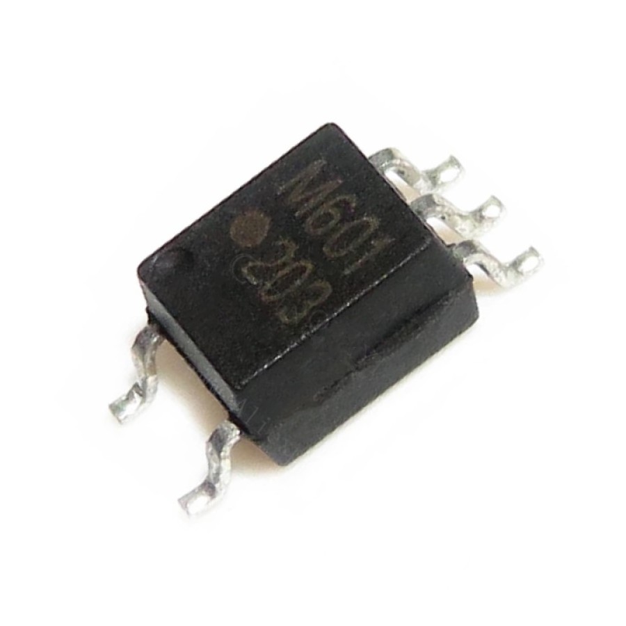HCPL-M601-000E, M601 Logic-Out Open Collector SMD-5 Optokuplör