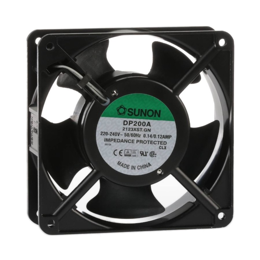 DP200A-2123XST.GN, 120x120x38mm 220/240V AC 0.14/0.12A FAN