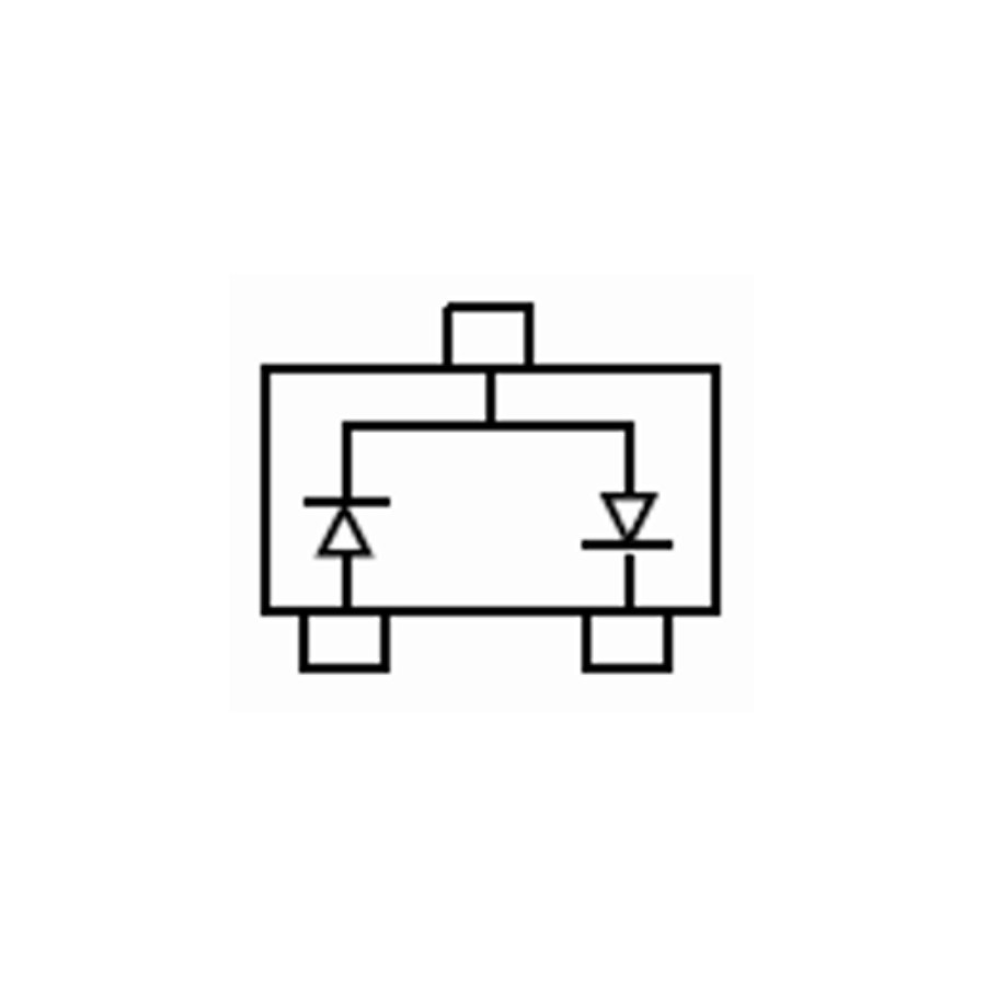 BAV99W, (JB), 100V 150mA SOT-323 SMD Diyot