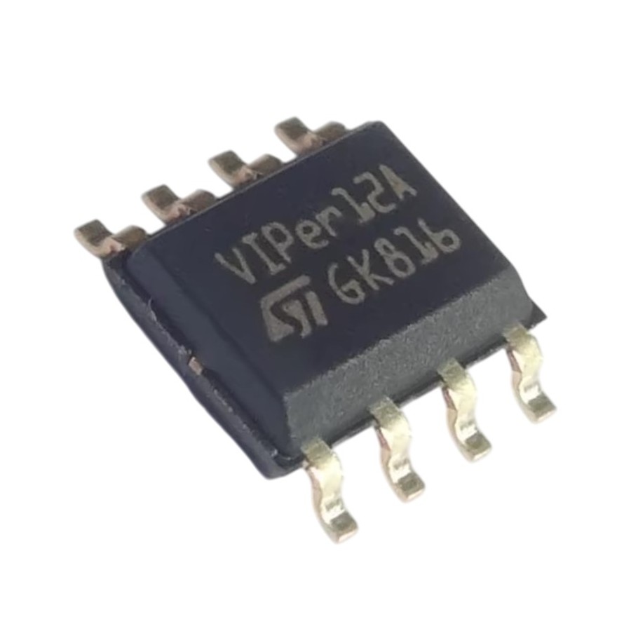 VIPER12ASTR-E, VIPer12A, IC Offline Switch PWM SMPS SOIC-8 SMD Entegre