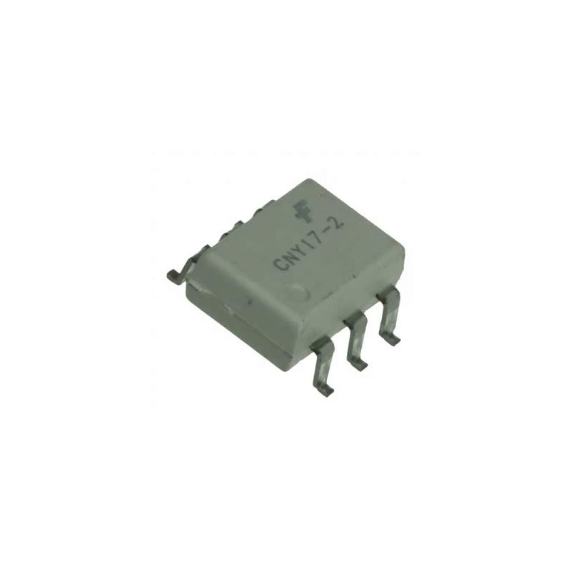 CNY17-2, CNY17-2XSM, CNY17-2SM OPTOISO 5.3KV TRANS W/BASE SMD-6
