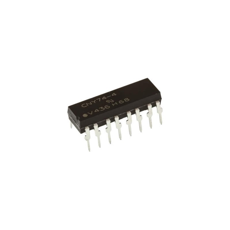 CNY-74-4, CNY74-4 Optocoupler DC-IN 4-CH Transistor DC-OUT DIP-16