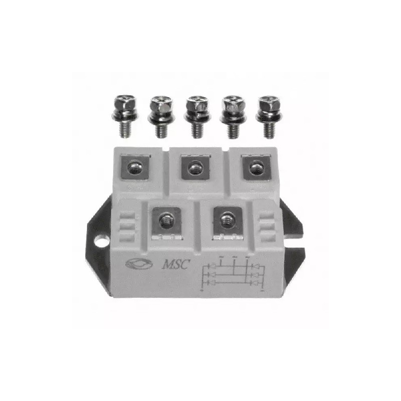 MSD160-16 Diode Rectifier Bridge Single 1.6KV 160A 5-Pin Case M-3