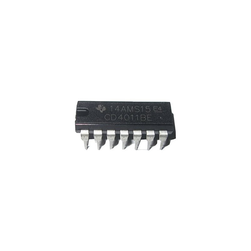 CD4011BE, CD4011, 4011 NAND Gate 4-Element 2-IN CMOS DIP-14 Entegre