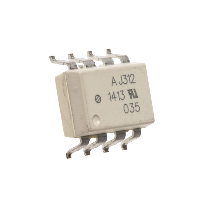 HCPL-J312-500E, HCPLJ312, AJ312 IGBT gate drive opto-isolator SMD-8 ...