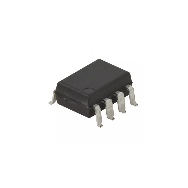 HCPL-3150-500E, A3150, 1-Ch 0.5A Out IGBT Gate Drive SMD-8 Optokuplör