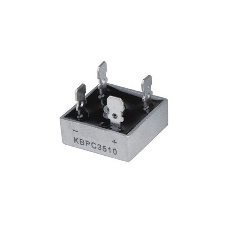 KBPC3510, Diode Rectifier Bridge Single 1KV 35A 4-Pin