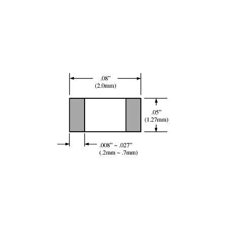 0 Ohm 0805 %5 SMD Direnç, (0R0 0805)
