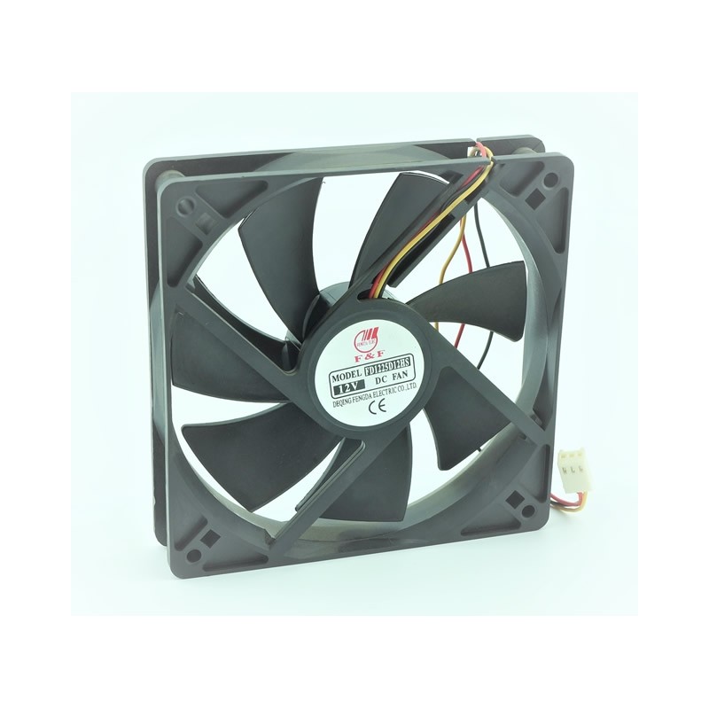 FENGDA FD1225D12HS 120x120x25mm 12VDC 0.37A 3 Pin Fan