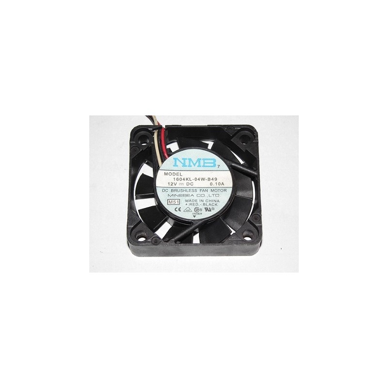 1604KL-04W-B49 40x40x10mm NMB 12V 3 Pin Fan