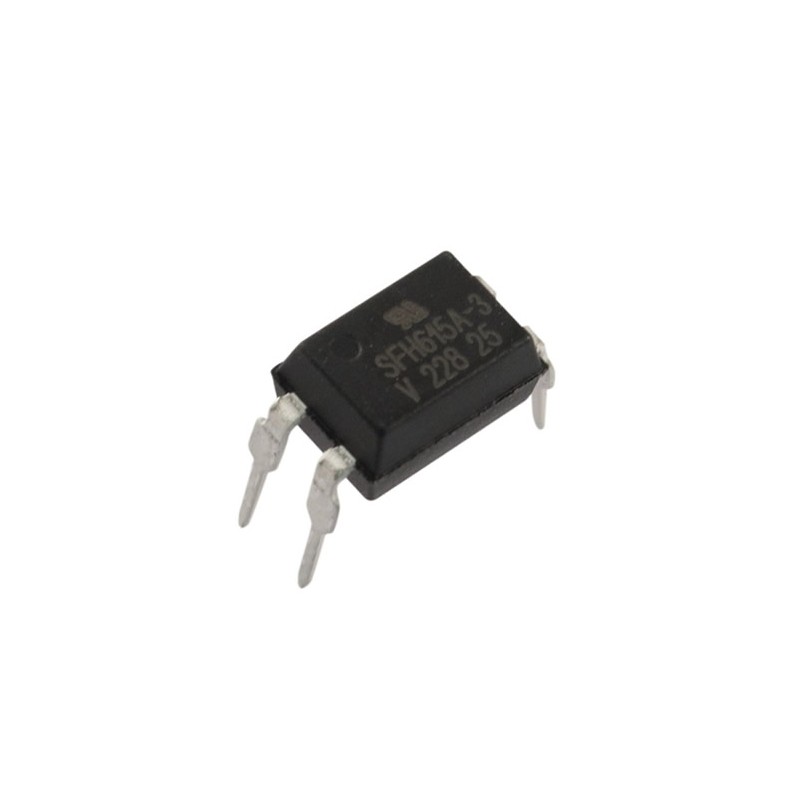 SFH615A-3, 615A-3, Optoisolator Transistor Output 5300Vrms 1 Channel DIP-4