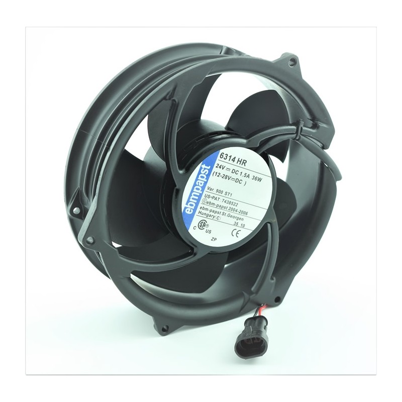 Ebmpapst, 6314HR, 172x172x51mm 24VDC 1.5A 2 Kablolu Fan