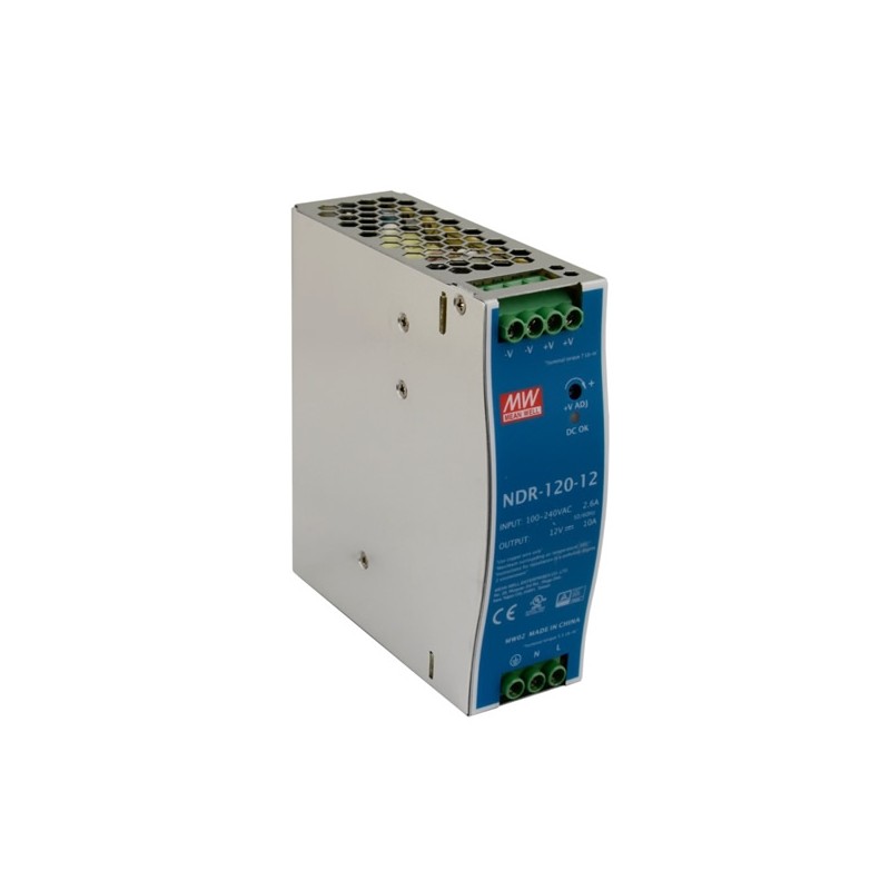 NDR-120-12, NDR120-12 Mean Well NDR-120-12 Ray Tipi AC/DC Power Supply