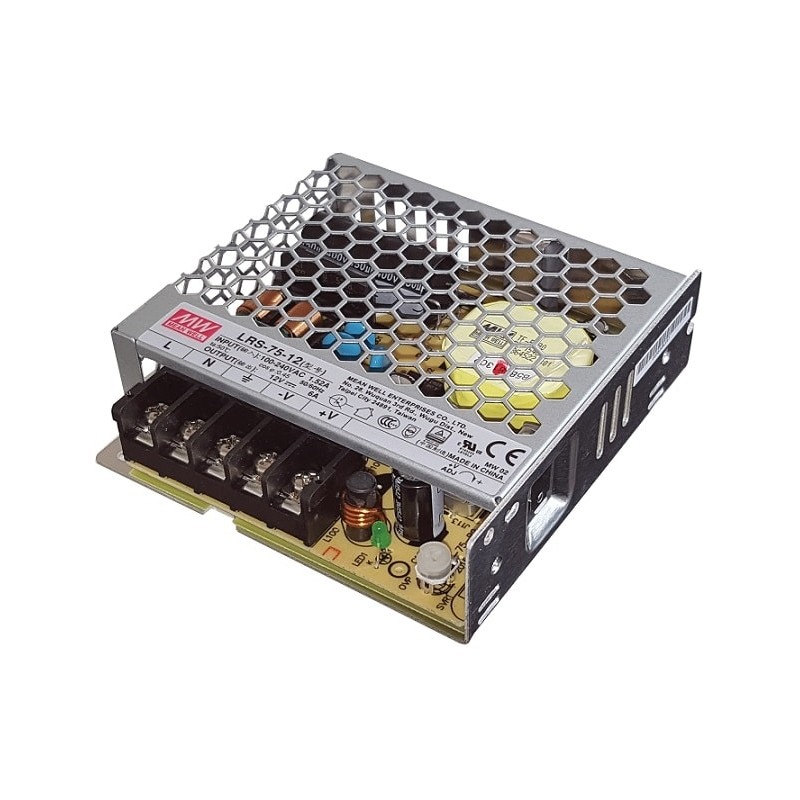 Mean Well LRS-75-15, LRS75-15 15VDC 5.0A AC/DC Power Supply
