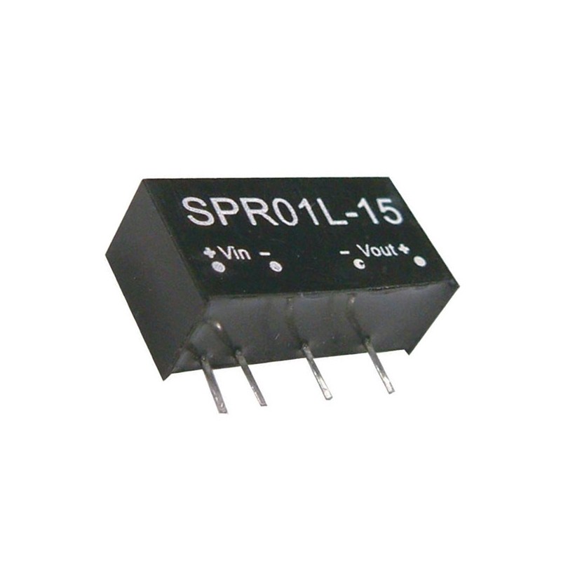 Mean Well SPR01L-12 5V Giriş 12V Çıkış 1W DC/DC Konvertör