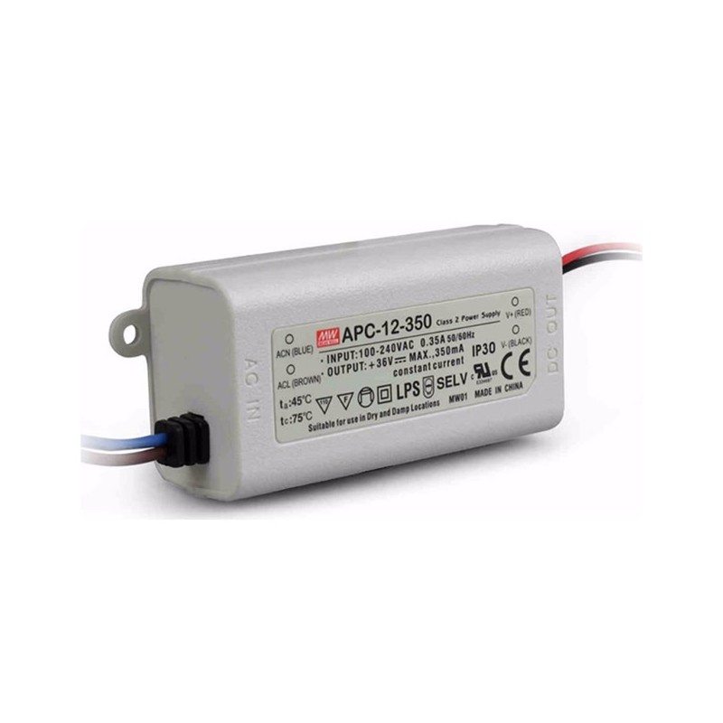 APC-12-350, 350mA 12W Sabit Akım Ekonomik Led Driver, APC12-350