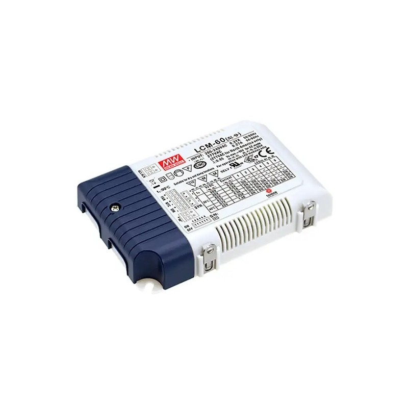 LCM-60, 500mA~1400mA 60W Seçilebilir Sabit Akım Dimedilebilir LED Driver