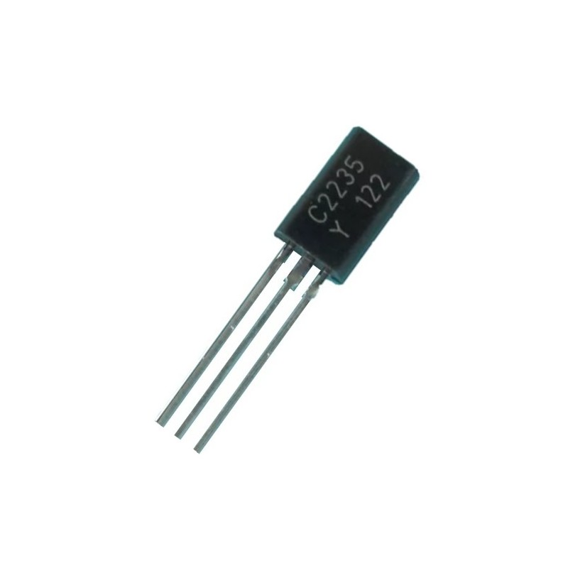 2SC2235, C2235, 2235, NPN 120V 0.8A TO-92MOD Transistör